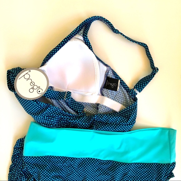 Prego Maternity | Swim | Prego Maternity Polka Dot 2 Piece Swimsuit ...